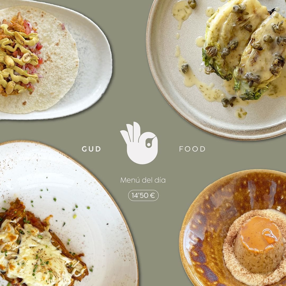 Gud Food. Menú del día | GUD Climbing